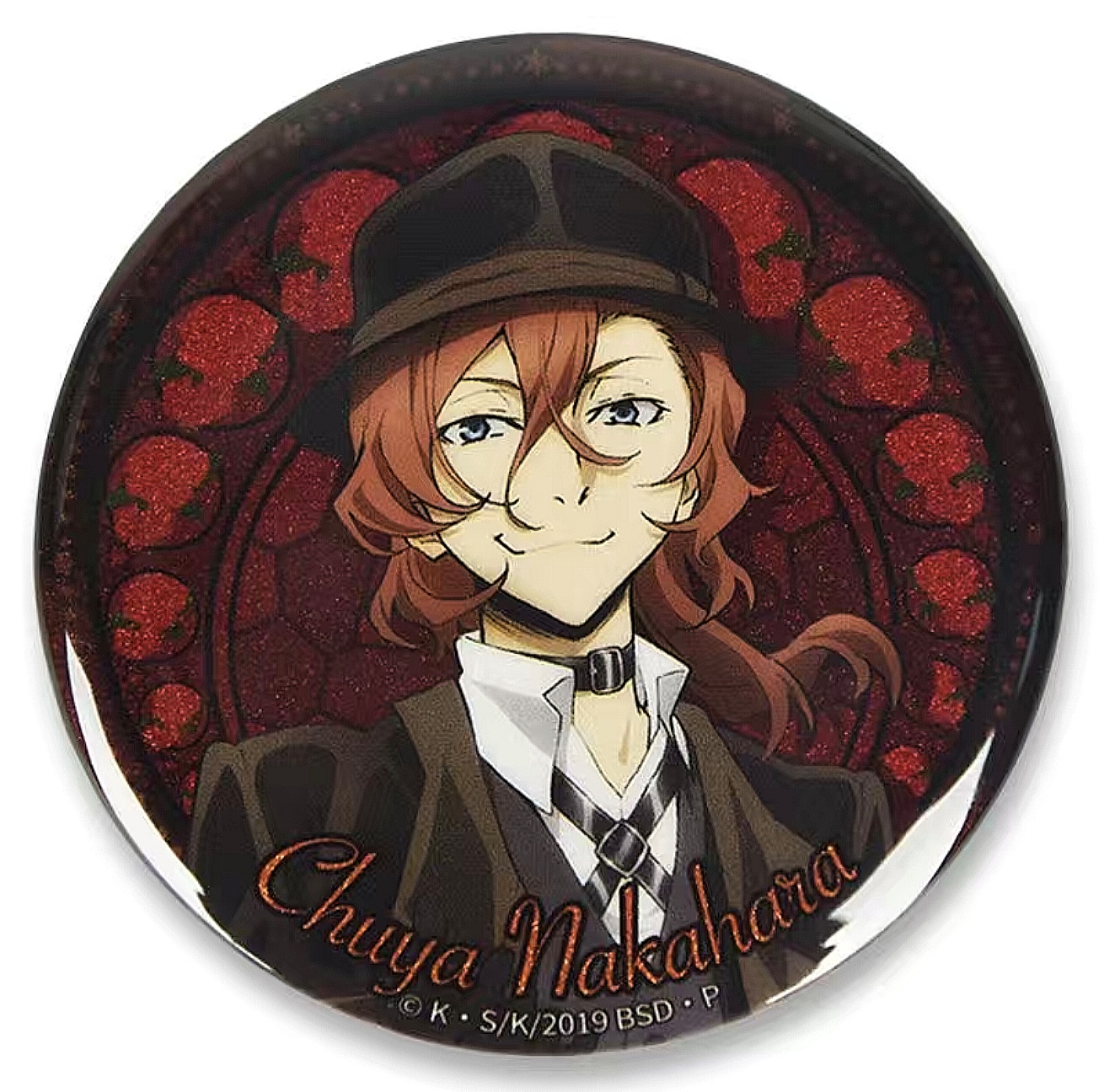 Chuuya Nakahara,Bungou Stray Dogs 58mm Badge, Official Merchandise ...