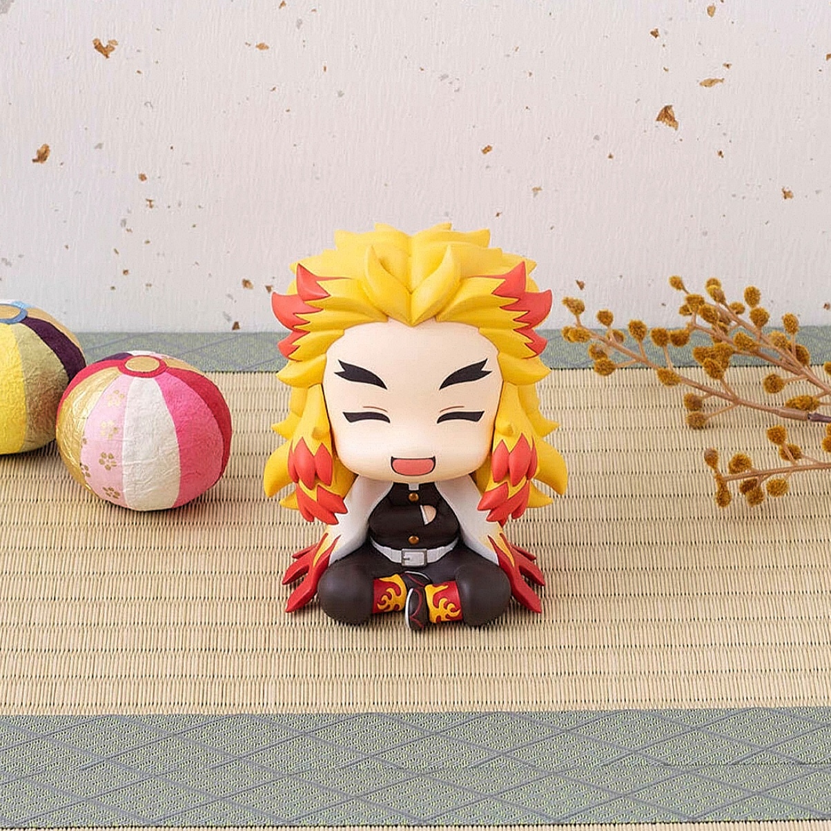 Demon Slayer Look Up Kyojuro Rengoku Smiling Figure, Official ...